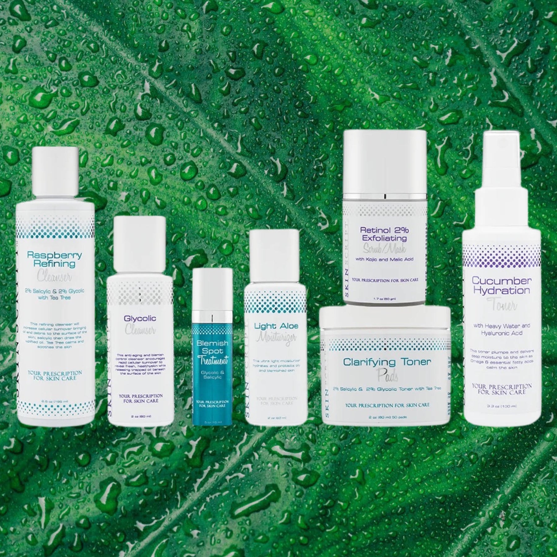 SKIN SCRIPT [NEW & IMPROVED!] MODERATE ACNE KIT – O'Chara